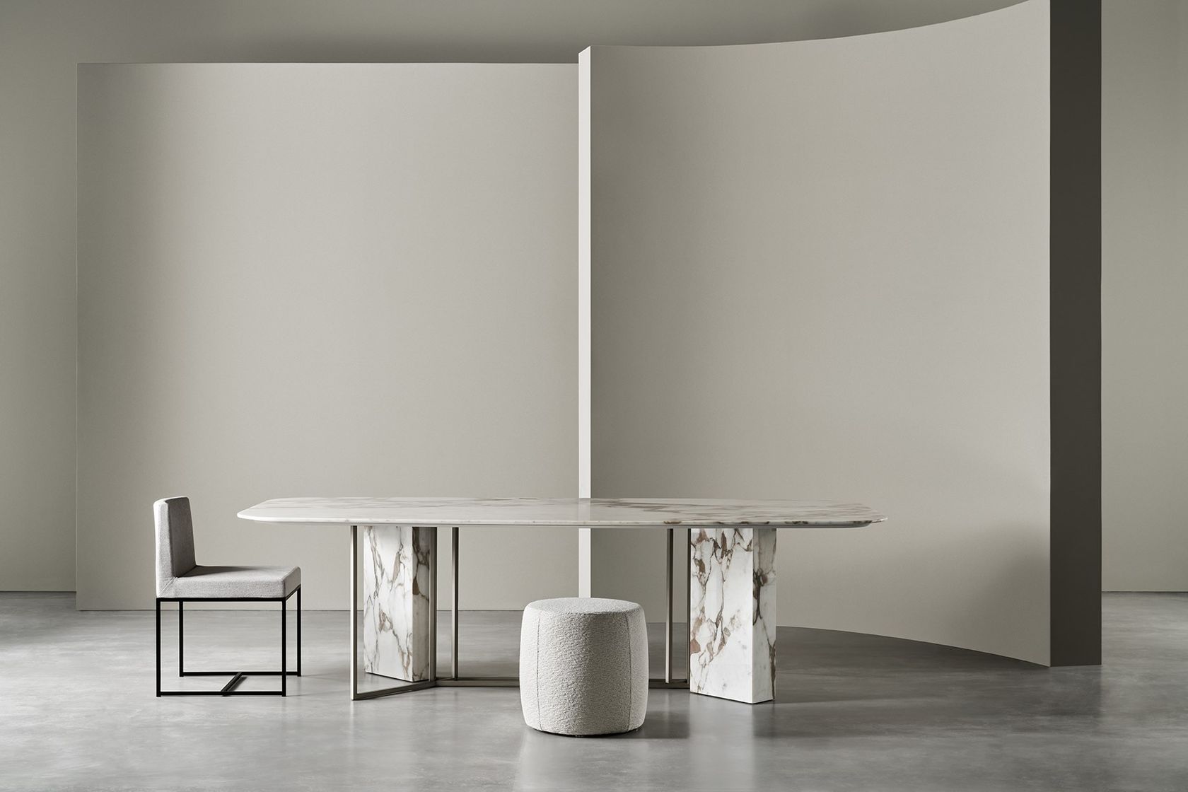 PLINTO | Dining table By Meridiani design Andrea Parisio