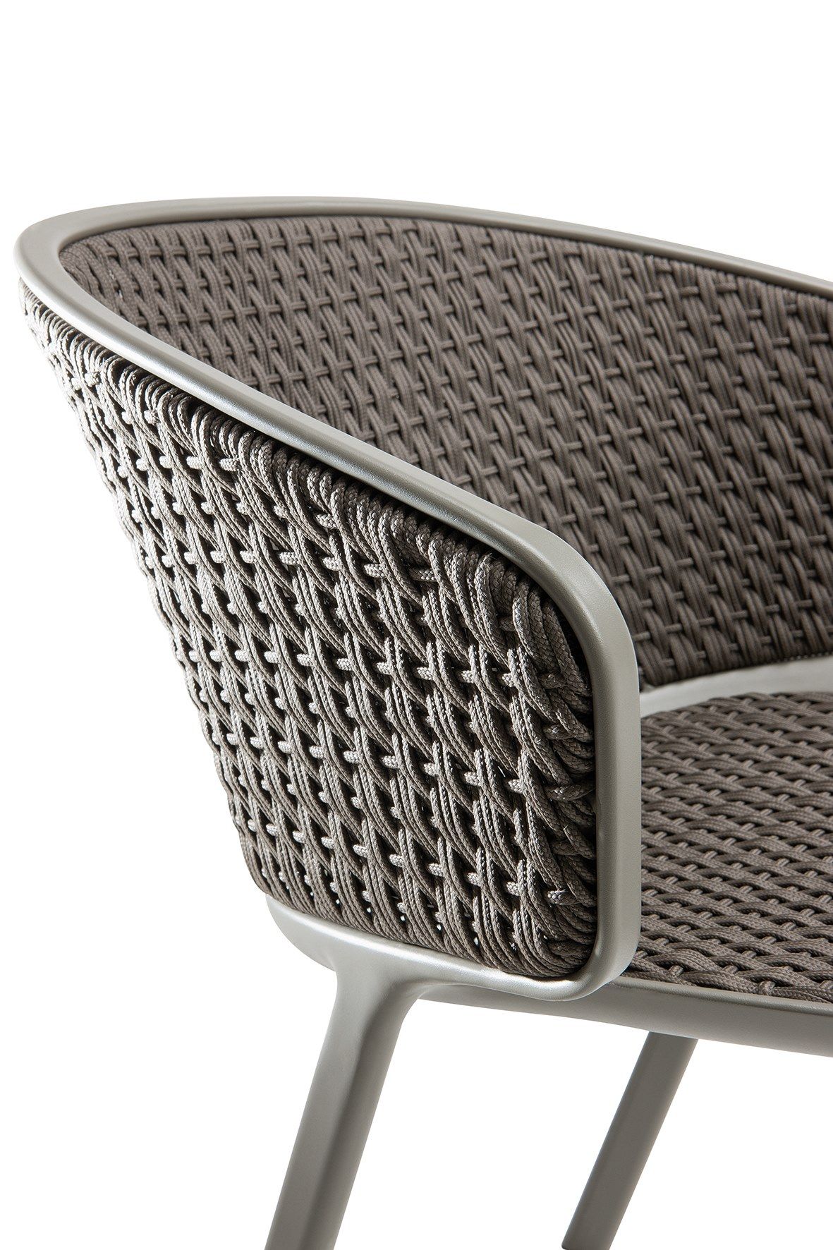 PLUVIA ROPE Sedia da giardino By Ethimo | design Luca Nichetto