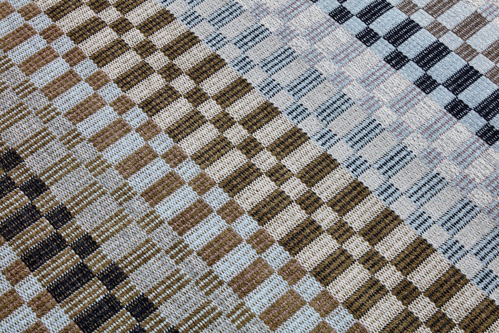 Rectangular rug with geometric shapes POETRY By Kasthall design Maja ...