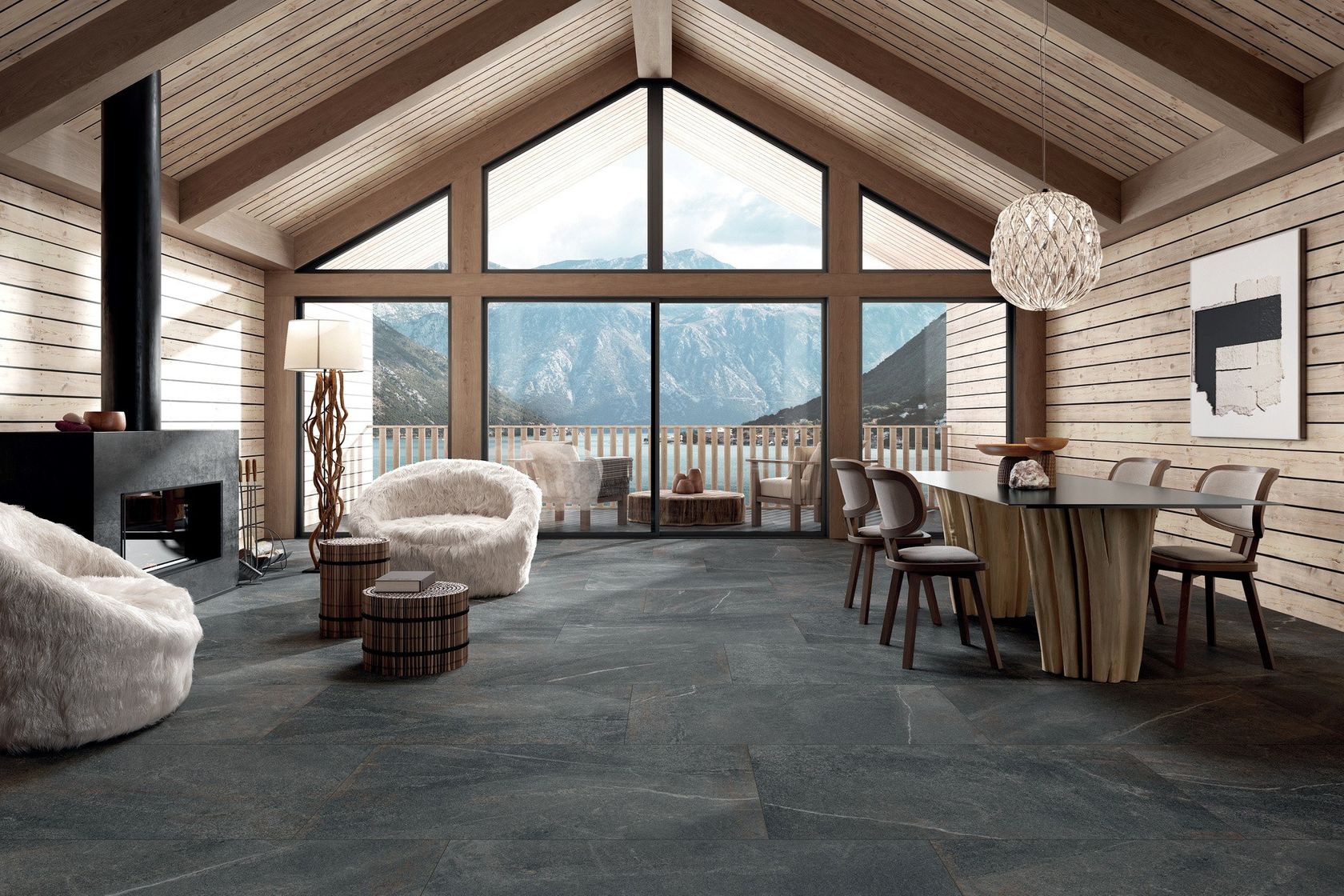 POETRY STONE Pavimento By ABK Group | design Paola Navone