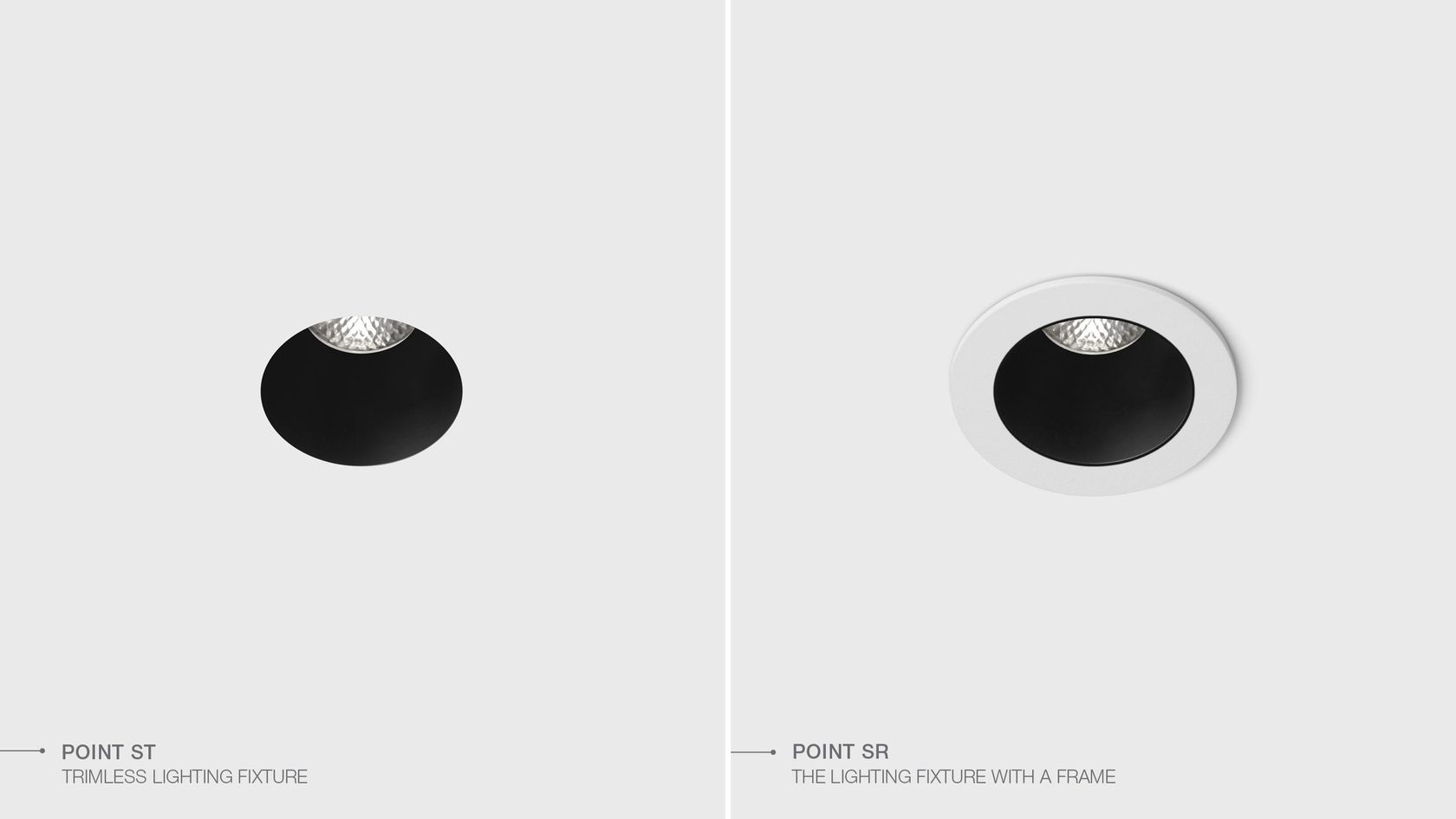 LED round recessed spotlight POINT S By Centersvet