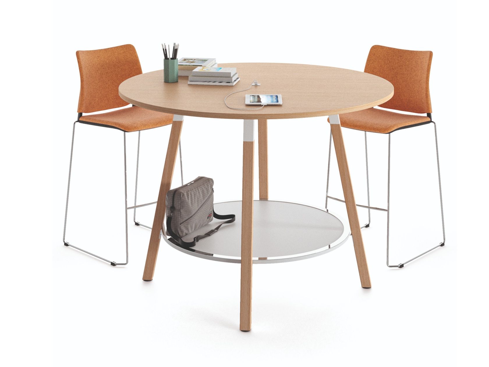 POLARE | Table de réunion ronde Collection Polare By Bralco design ...
