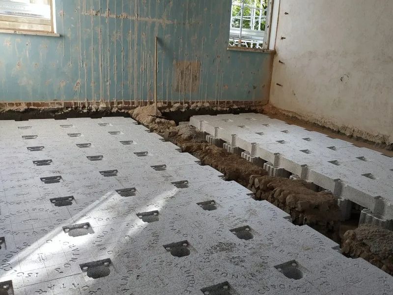 Vespaio aerato con isolamento termico integrato ISOLCUPOLEX - PONTAROLO ...