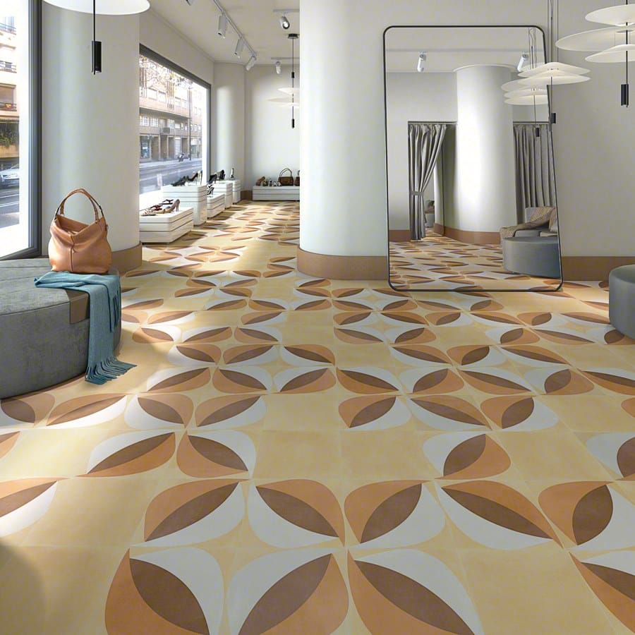 POP TILE Porcelain stoneware wall/floor tiles with encaustic effect By ...