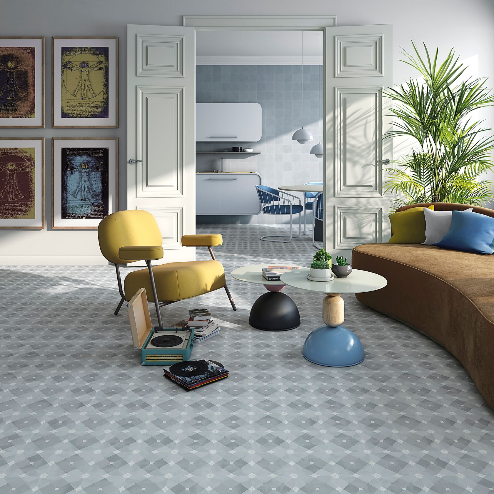 POP TILE Porcelain stoneware wall/floor tiles with encaustic effect By ...