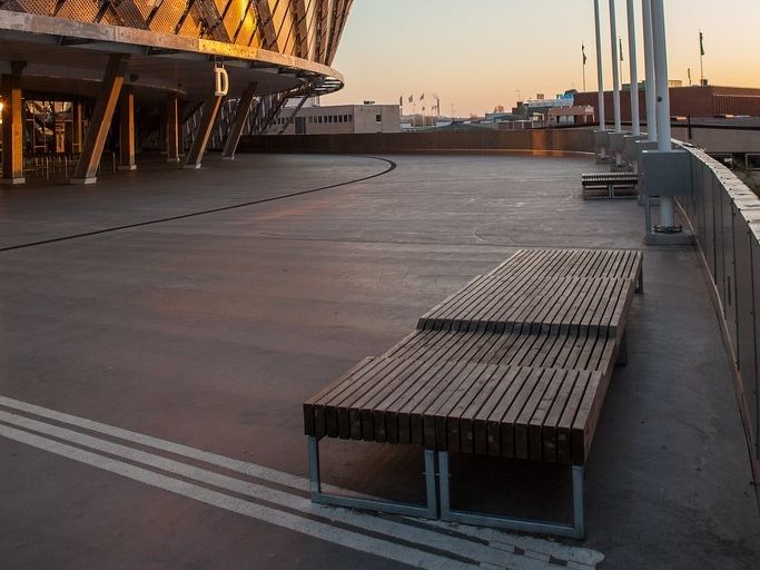 PORTO | Steel and wood Bench By VESTRE design Espen Voll, Tore ...