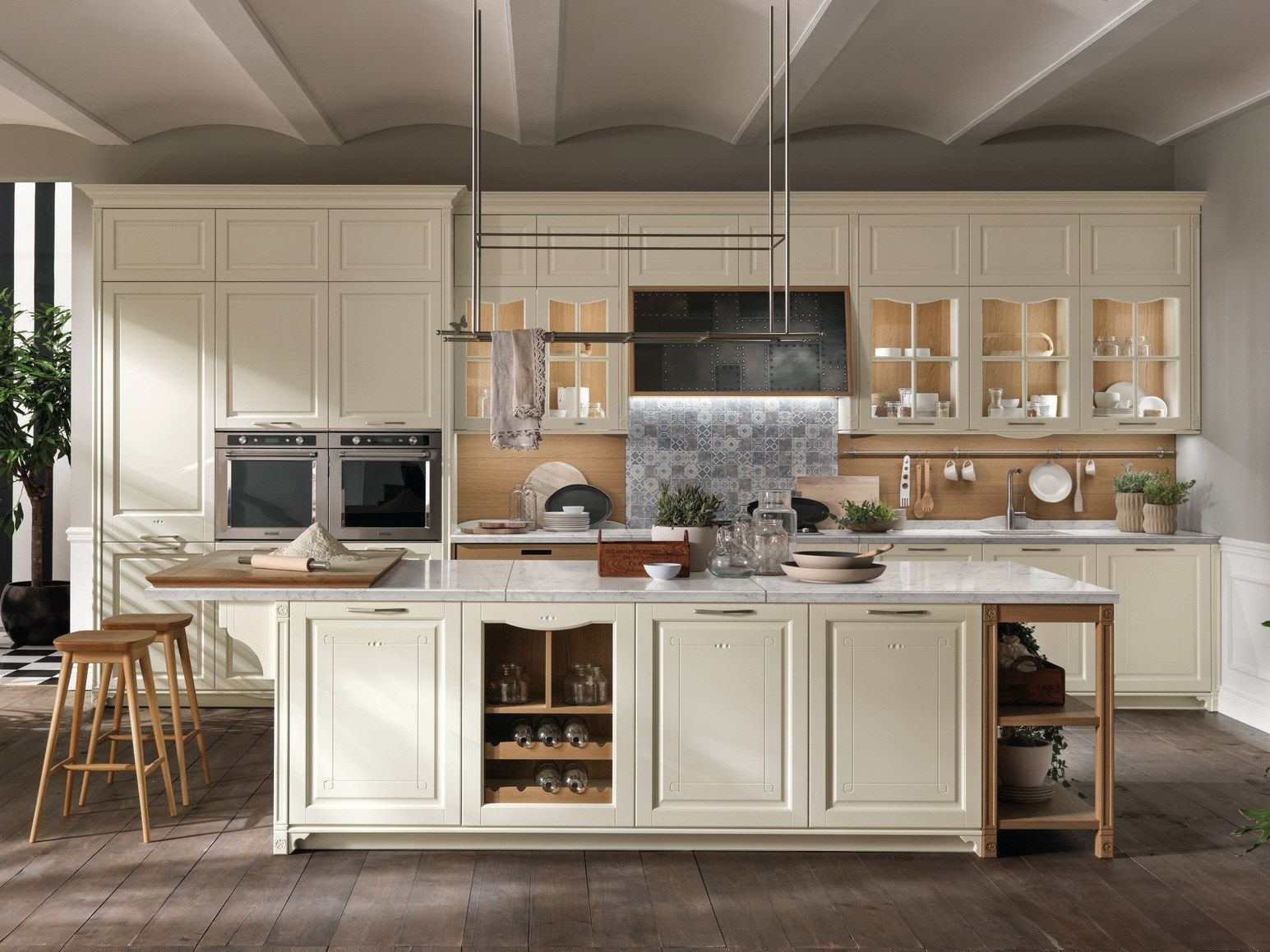 PORTRAIT | Kitchen with island Portrait Collection By Aster Cucine
