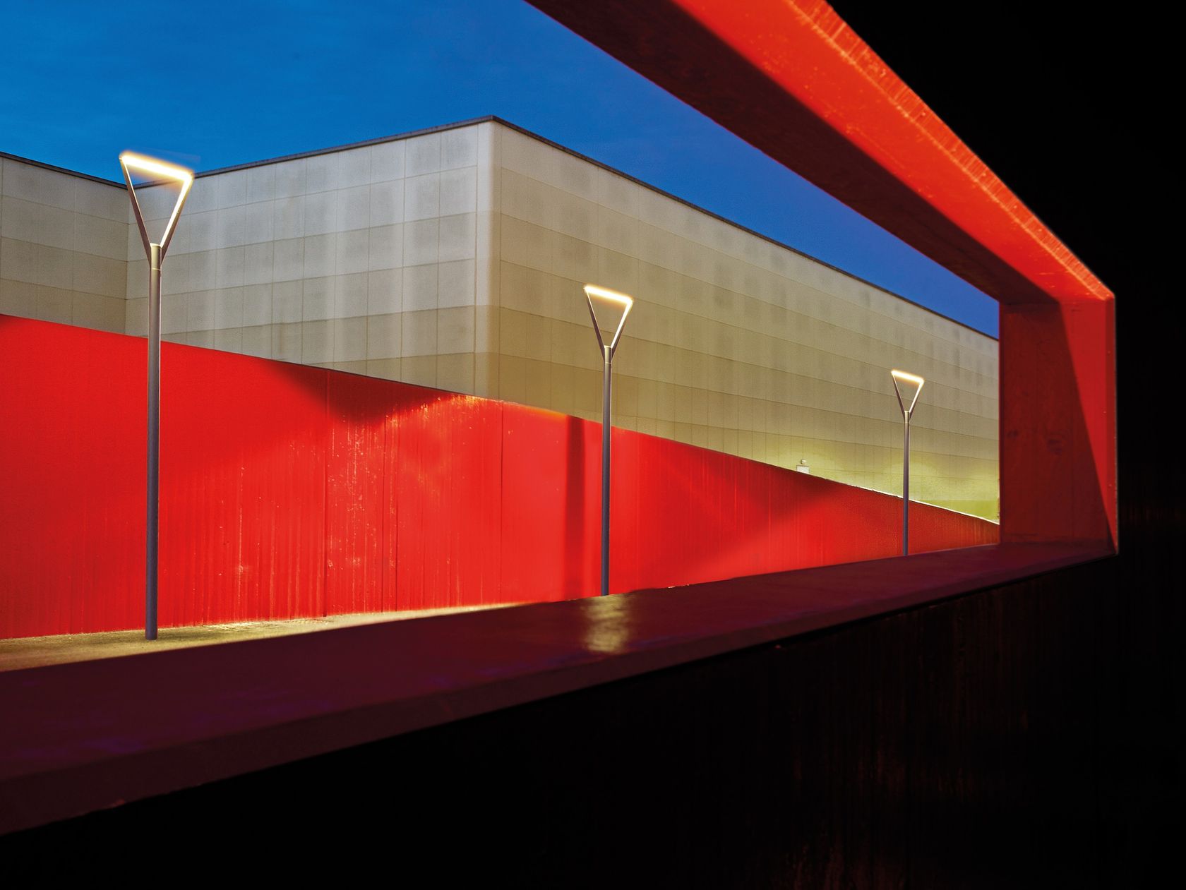 LED die cast aluminium street lamp POSTER By SIMES