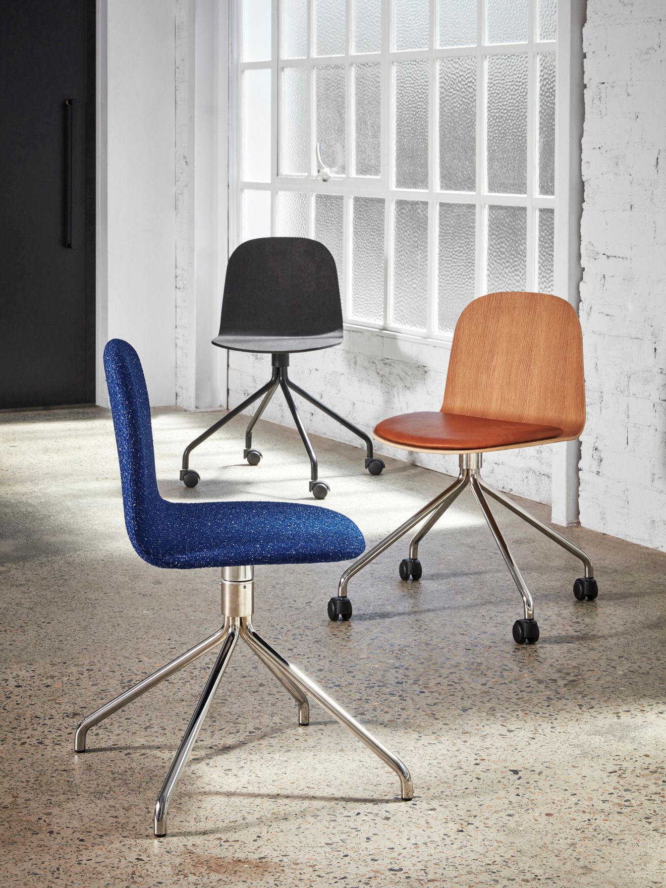 POTATO Trestle-based chair By DESIGN BY THEM | design Sarah Gibson ...