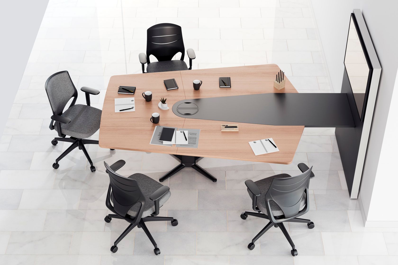 POWER | Meeting table Power Collection By ACTIU design Javier Cuñado