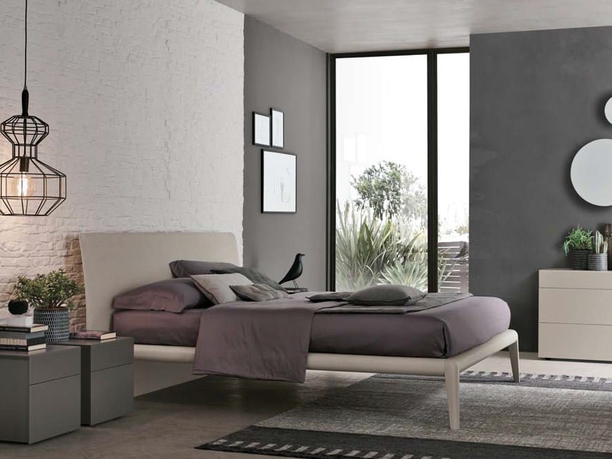 PRADO | Bed Oak double bed By Tomasella