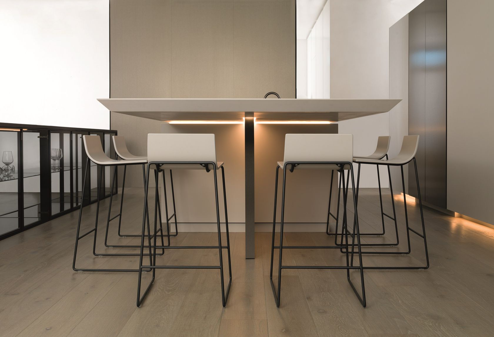 Krion® fitted kitchen PREMIUM KRION By Gamadecor design Ramón Esteve