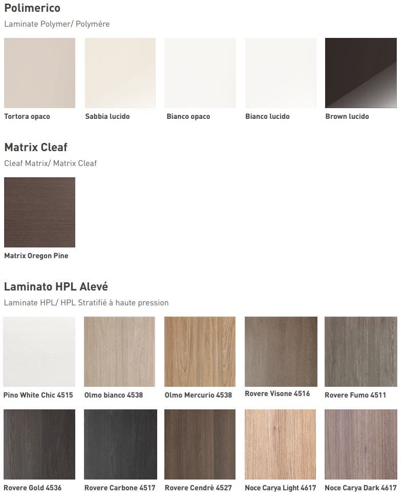 PRIMA | HPL kitchen HPL fitted kitchen with island By Floritelli Cucine