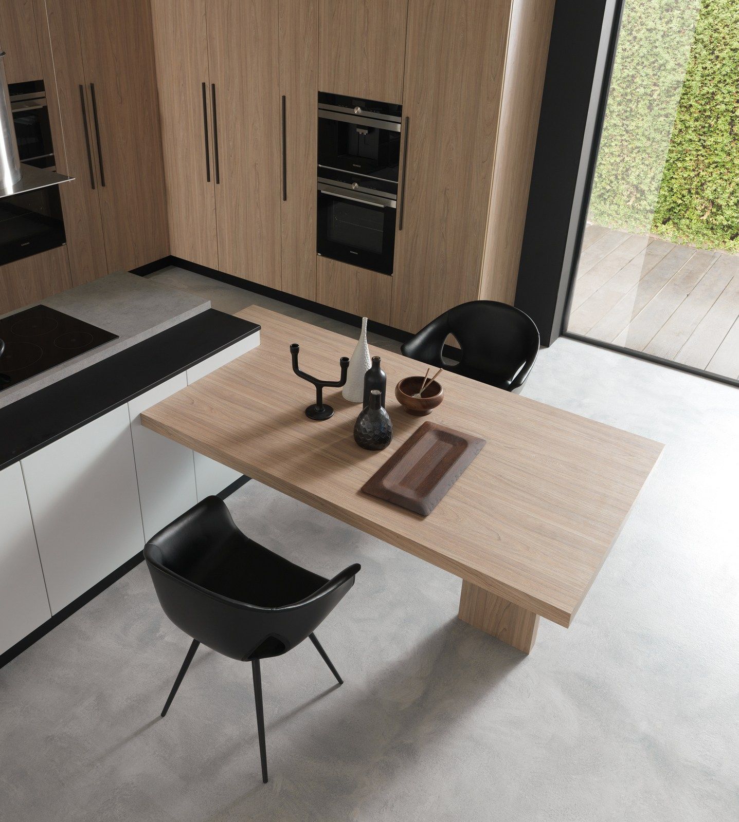 PRIMA Fitted kitchen with island By Floritelli Cucine