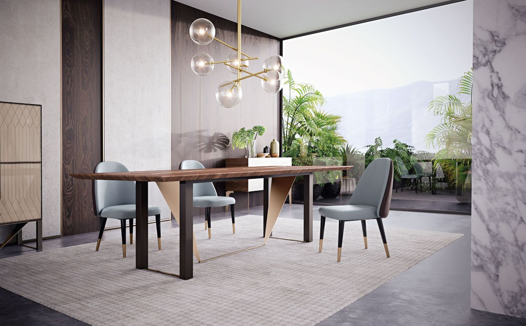 PRISMA | Table By Capital Collection design BOATTOMARTINOstudio