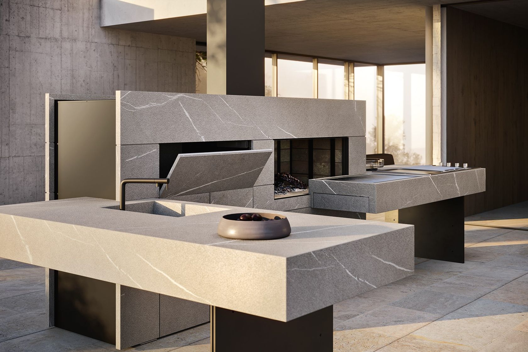 PROJECT 06 Outdoor kitchen By MODULNOVA | design Carlo Presotto, Andrea ...