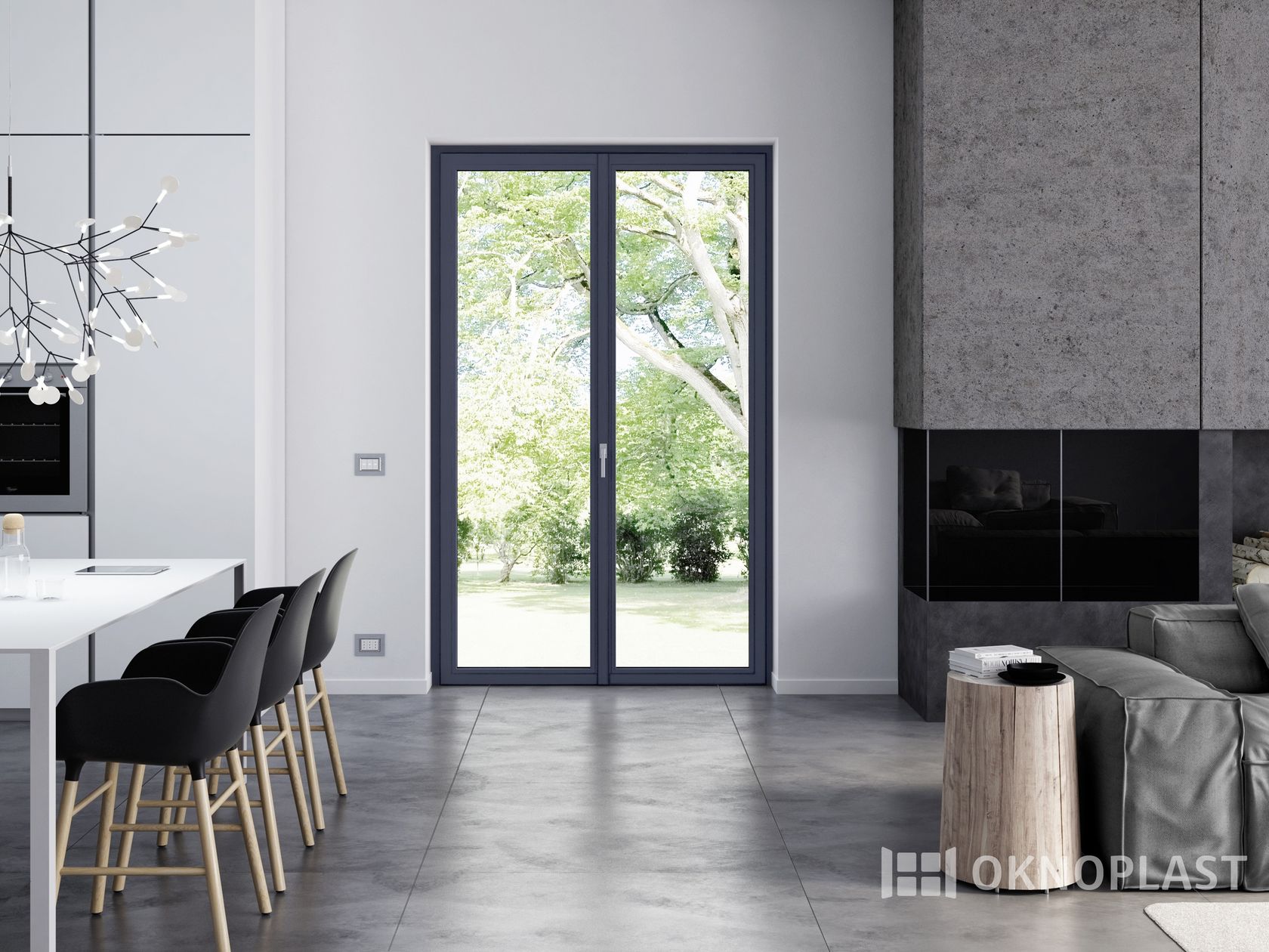 PROLUX EVOLUTION PVC casement window By Oknoplast