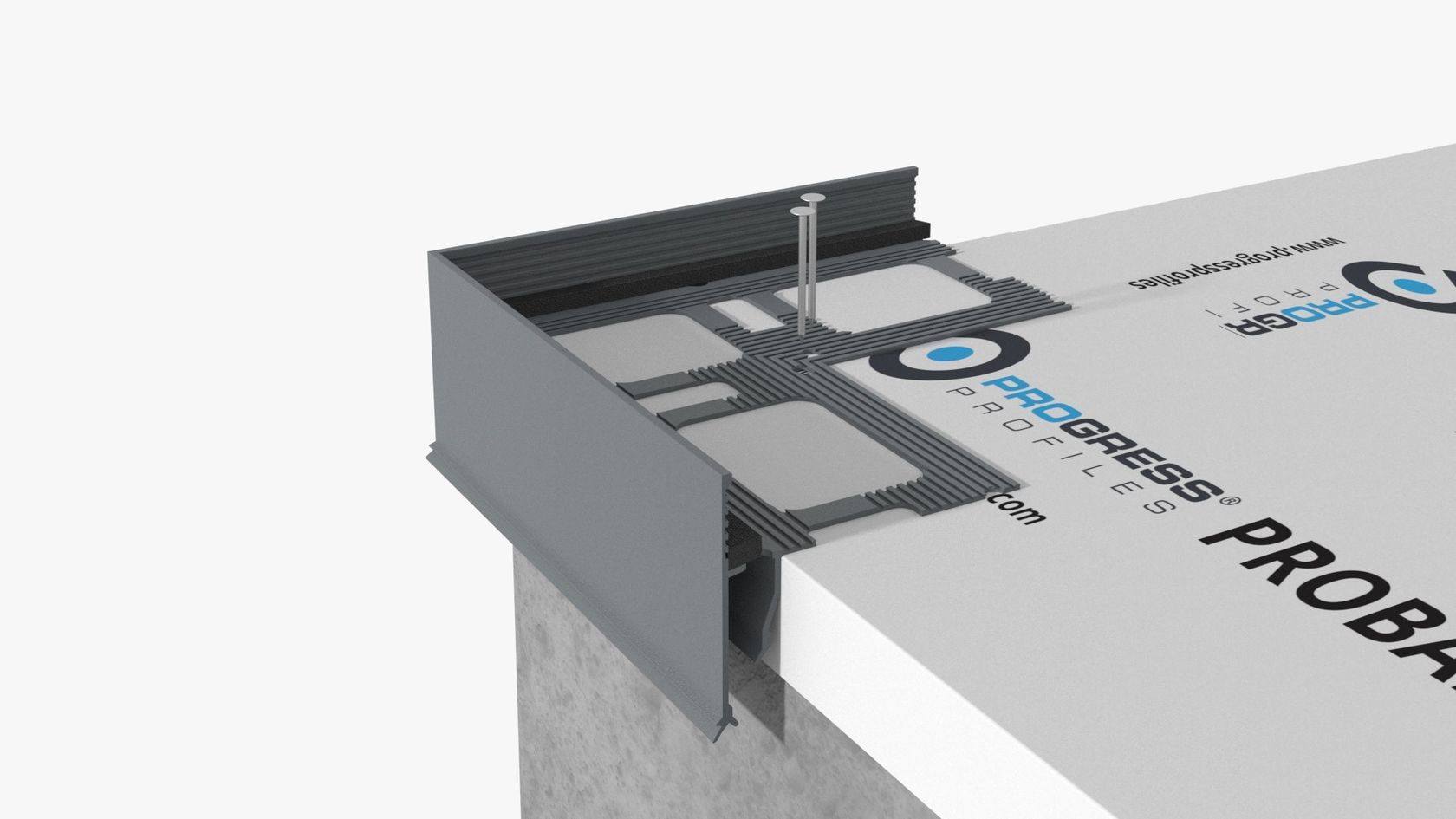 PROTERRACE DOUBLE DRIP Profile and flashing for waterproofing By ...