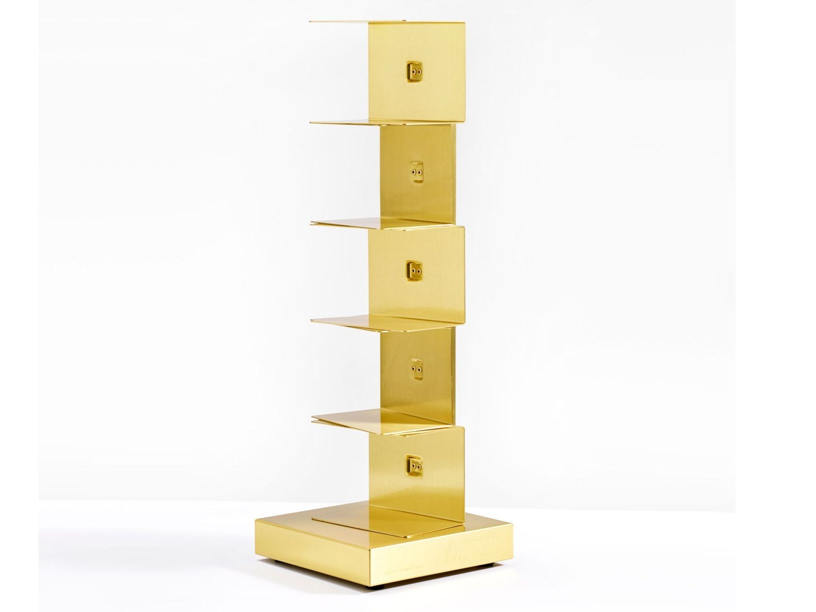 PTOLOMEO GOLD | Bookcase By Opinion Ciatti