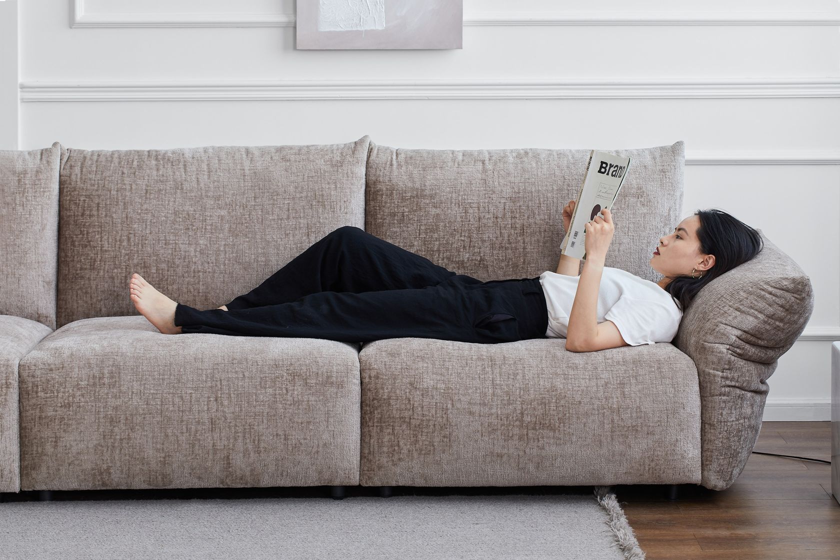 PUFF | 4 seater sofa By grado design