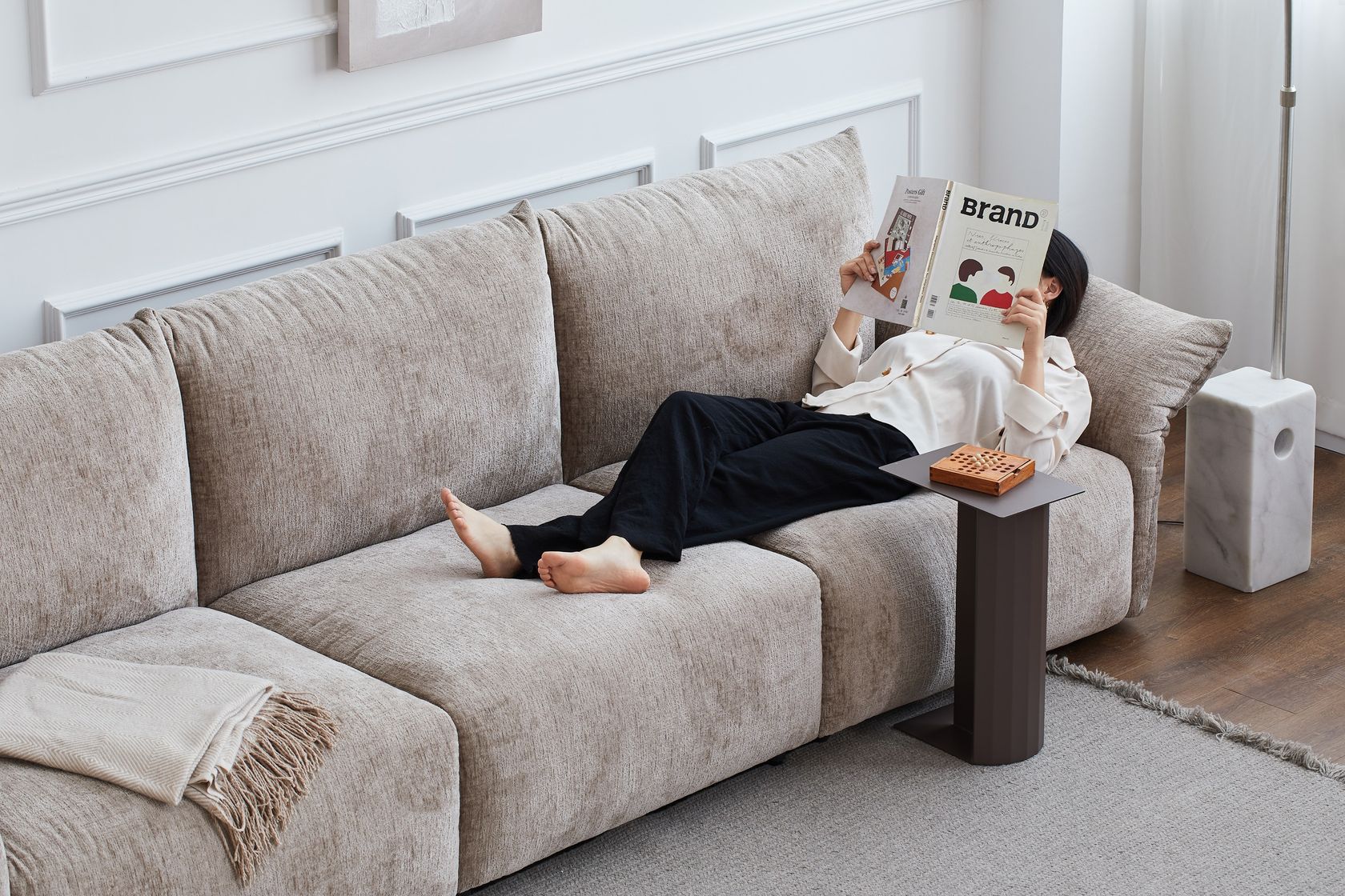 PUFF | Divano a 4 posti Collezione Puff By grado design