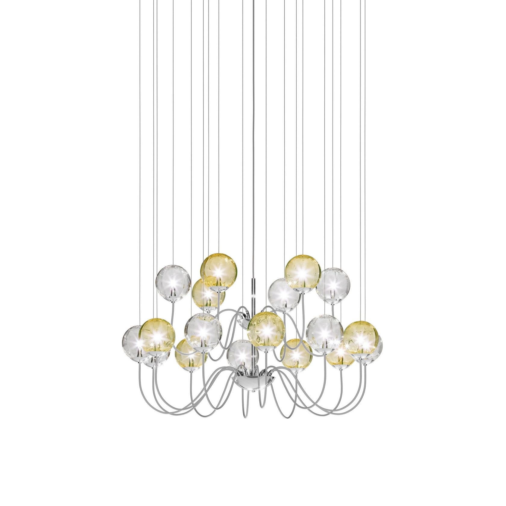 PUPPET SP 18P pendant lamp By Vetreria Vistosi