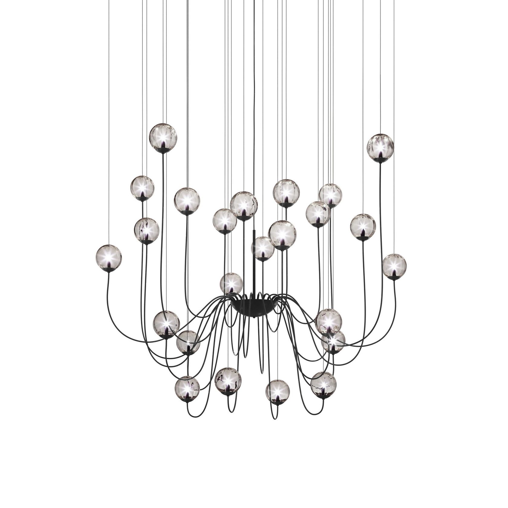 PUPPET SP 24P Pendant lamp By Vetreria Vistosi