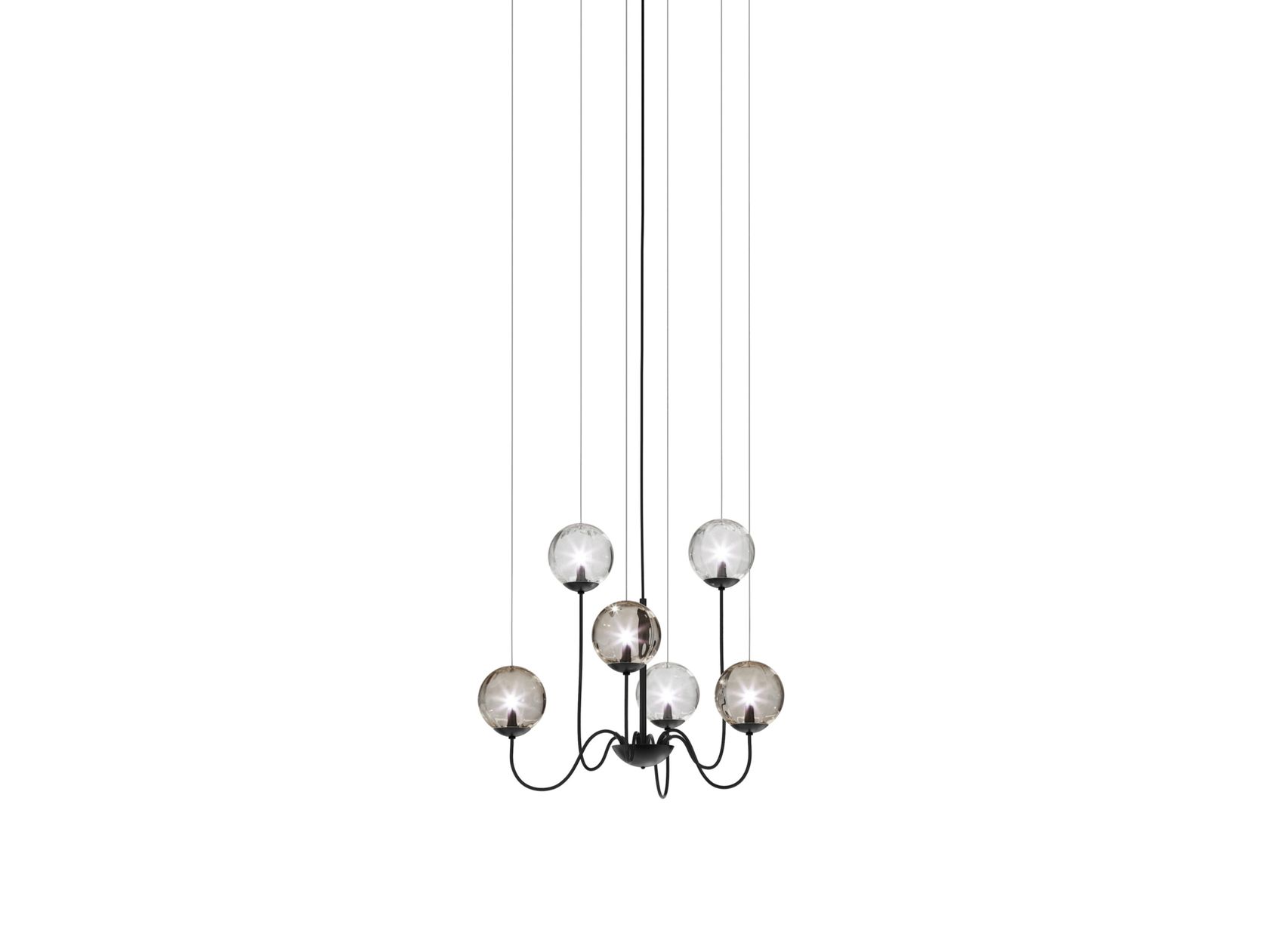 PUPPET SP 24P Pendant lamp By Vetreria Vistosi