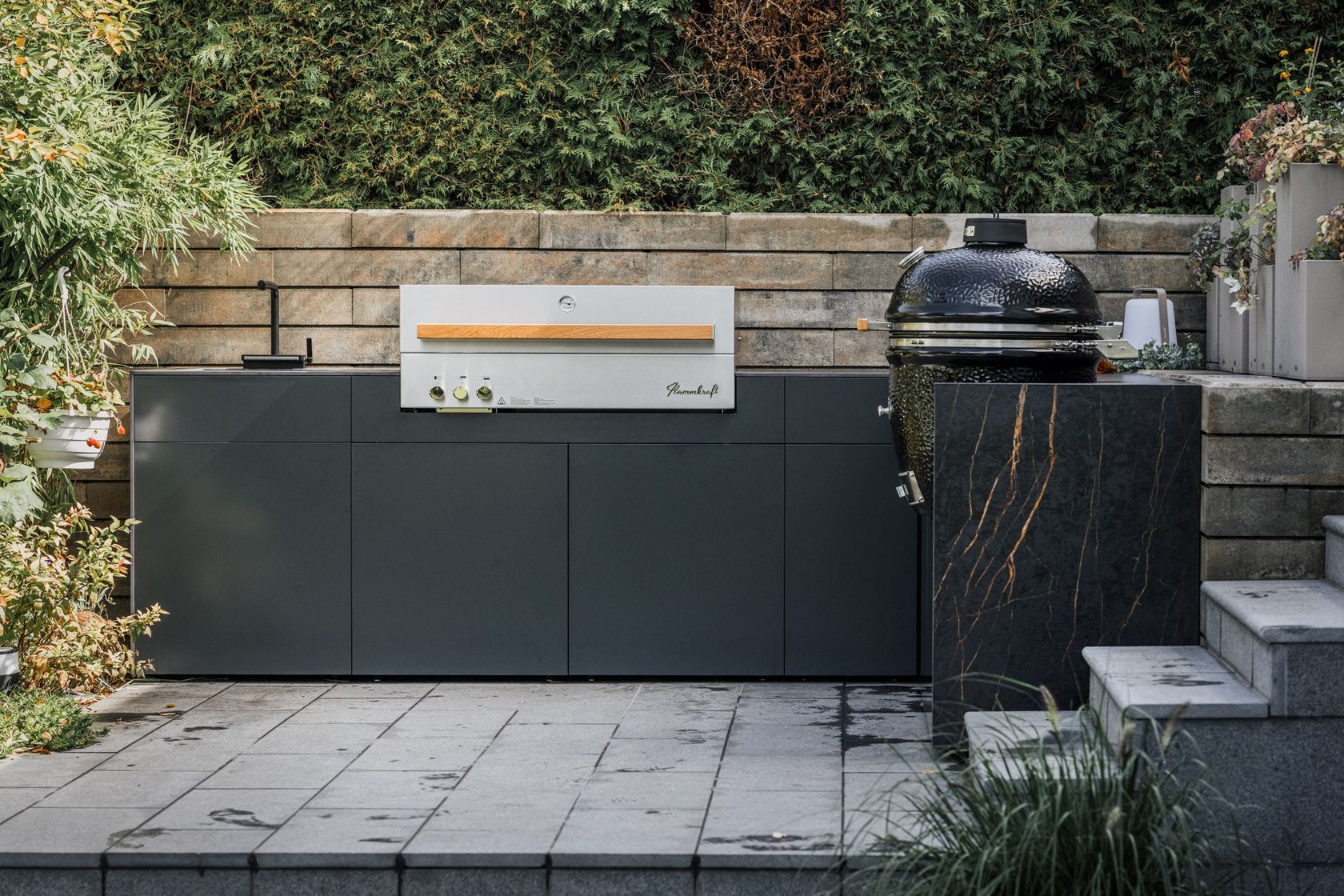 PURE Outdoor kitchen By Openair kitchen | design Guido Kurth