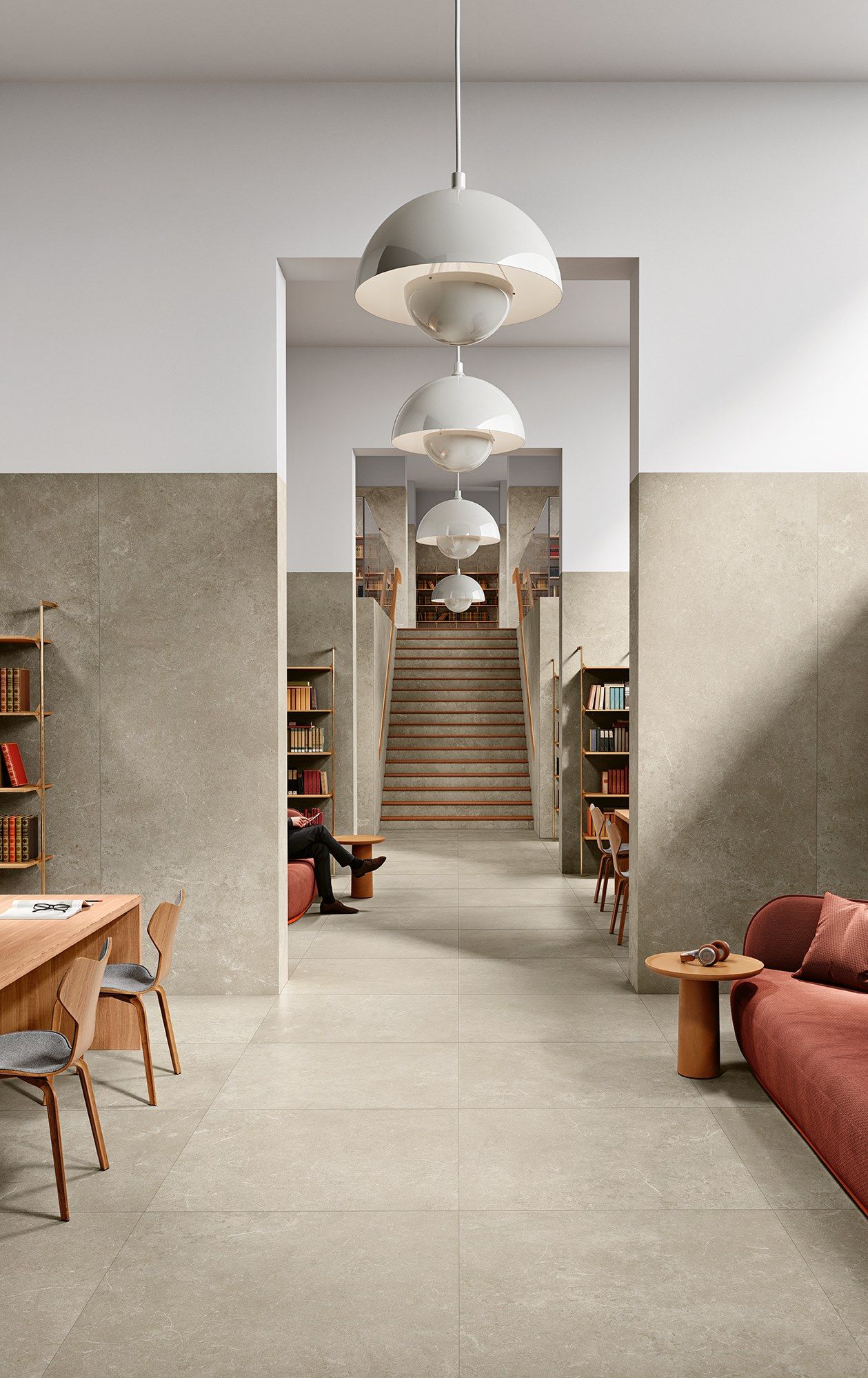 Porcelain stoneware wall/floor with stone effect PURE STONE By MARGRES