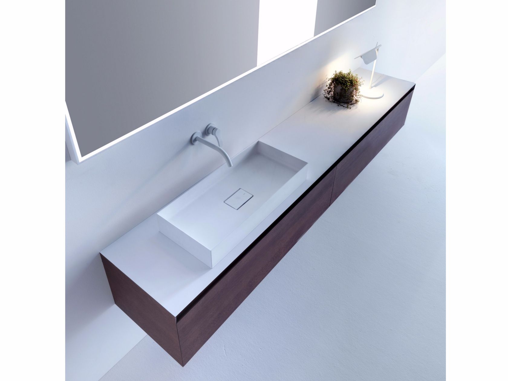 PURE | Wall-mounted vanity unit Pure Collection By FALPER design Metrica