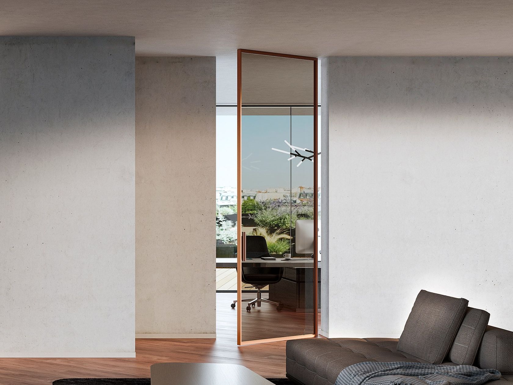 Pivot door By BARAUSSE