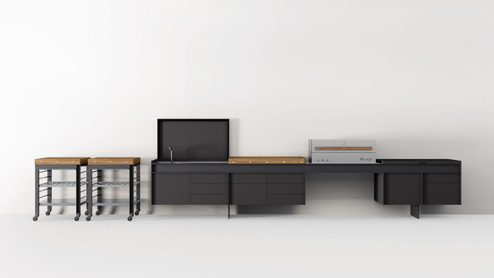 LAND Outdoor kitchen By Poliform