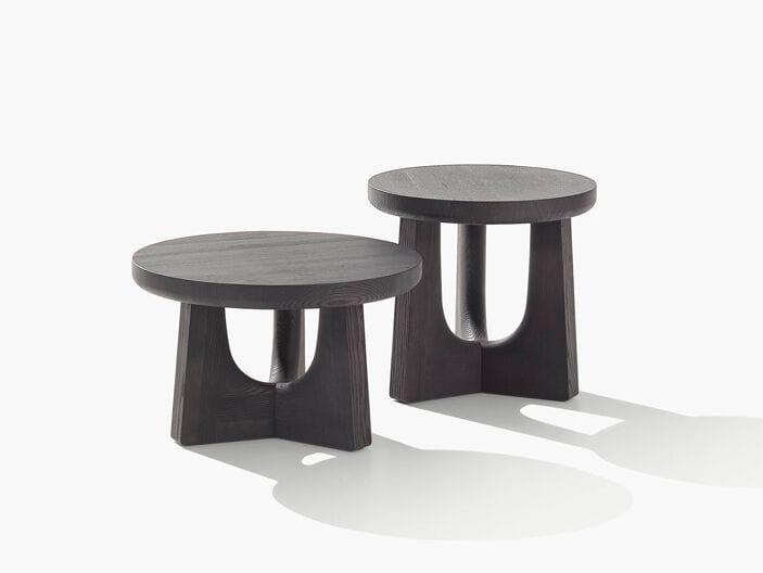 NARA 茶几 By Poliform | design Jean-Marie Massaud