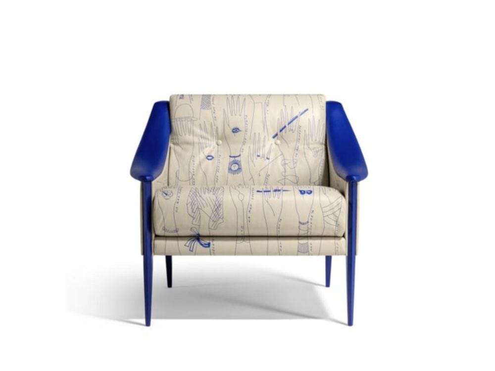 DEZZA 60TH ANNIVERSARY LIMITED EDITION Poltrona de pele By Poltrona ...