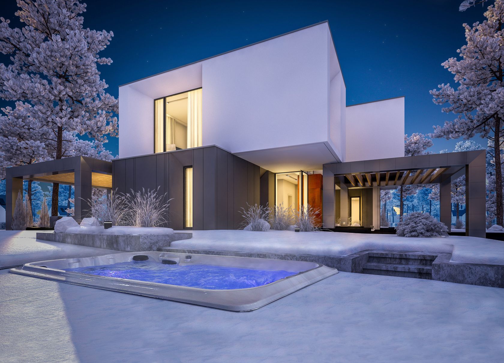 PowerActive™ SWIM SPA 6-seats 7-seats swim spa By Jacuzzi®