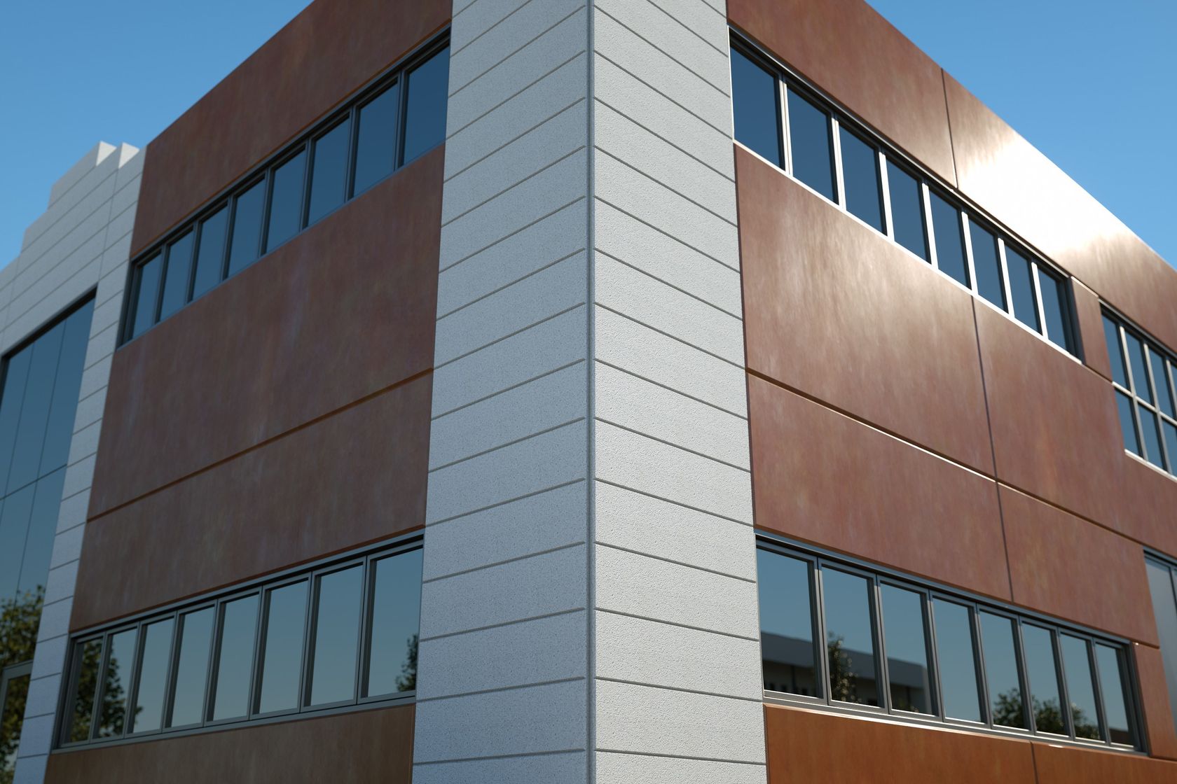 Prefabbricato effetto Cor-Ten Pannello prefabbricato in calcestruzzo By ...