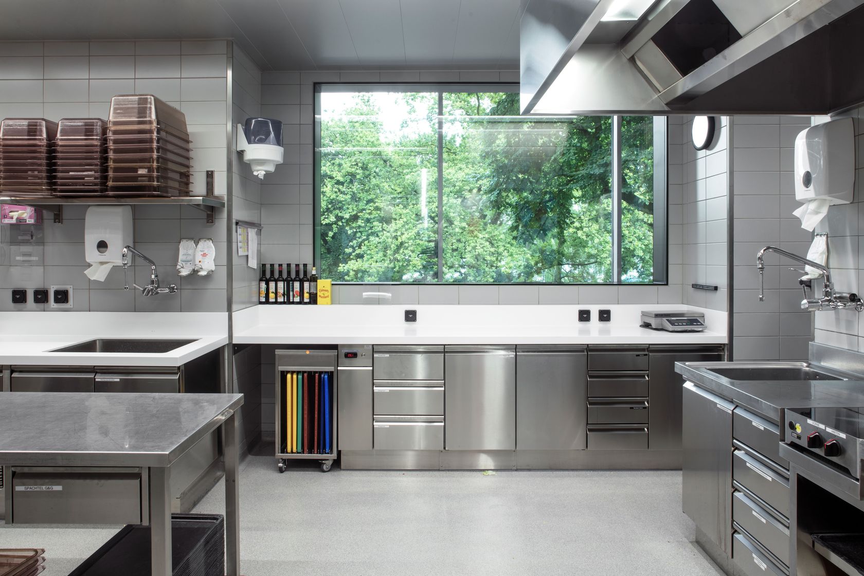 CUCINE PROFESSIONALI Cucina a libera installazione professionale By Prisma