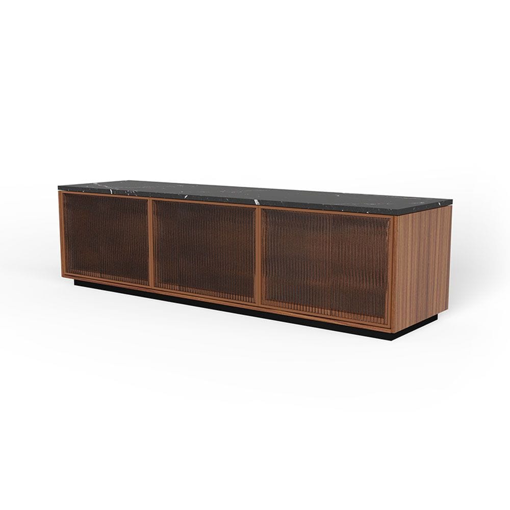 RIO Wooden sideboard with doors By Punt | design Sebastian Herkner