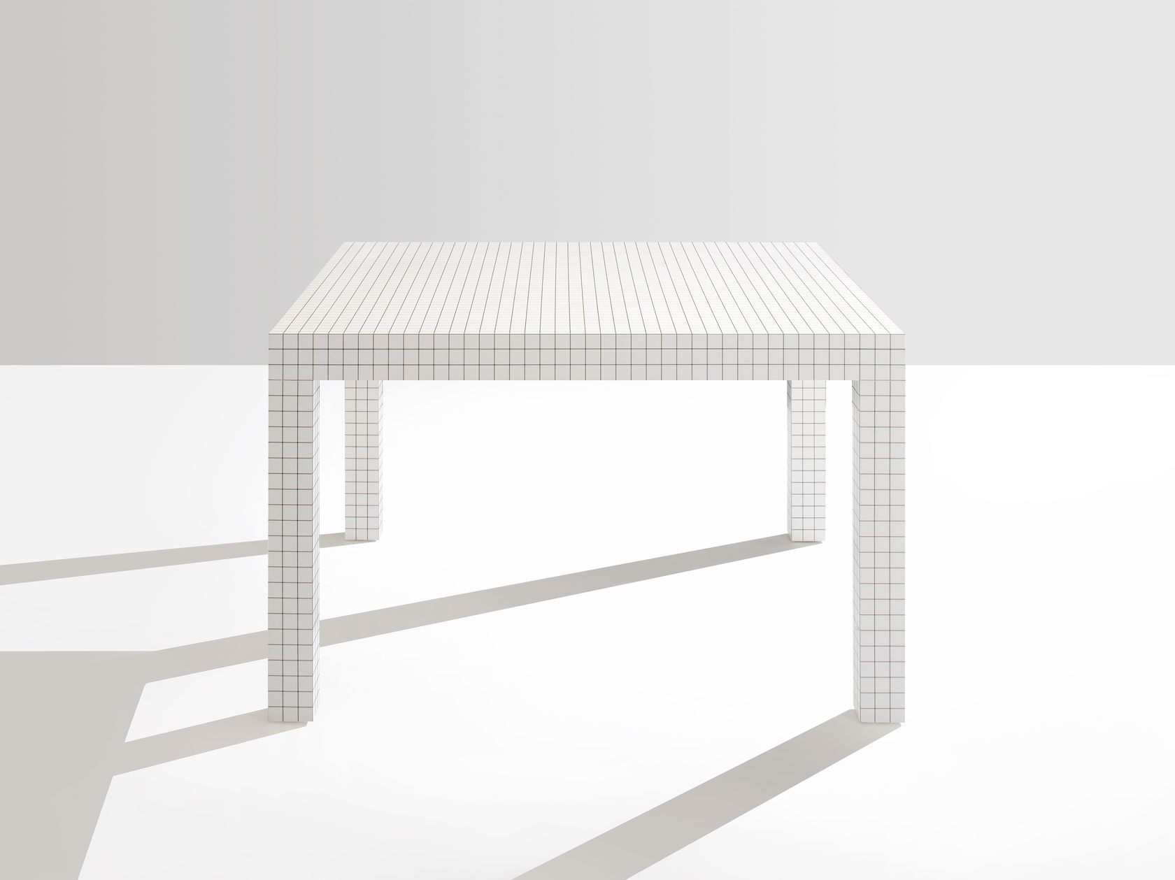 QUADERNA 2600 Table By Zanotta | design Superstudio