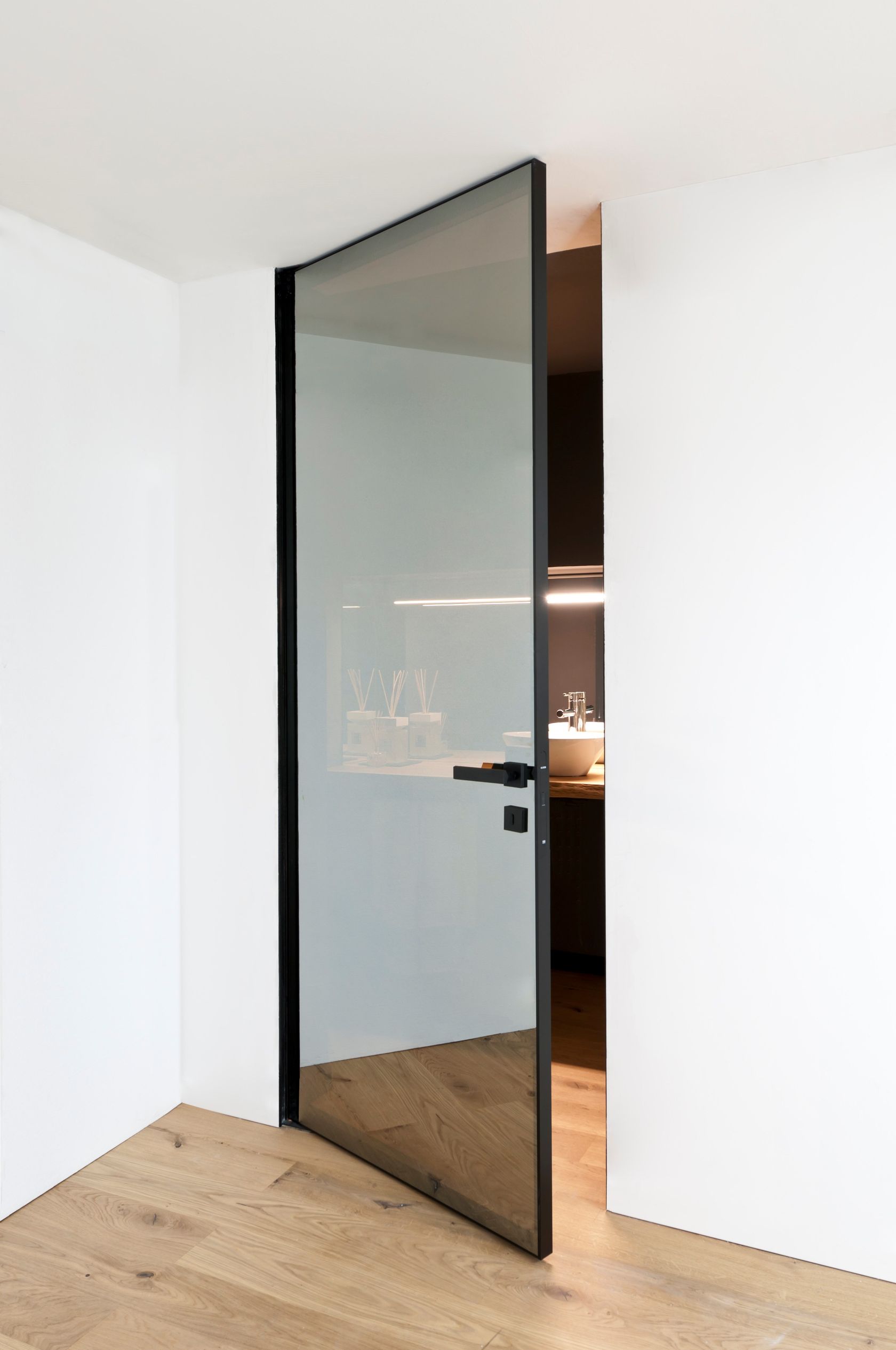 QUADRA | Porta a filo muro Collezione Quadra By ALBED design CRS Albed