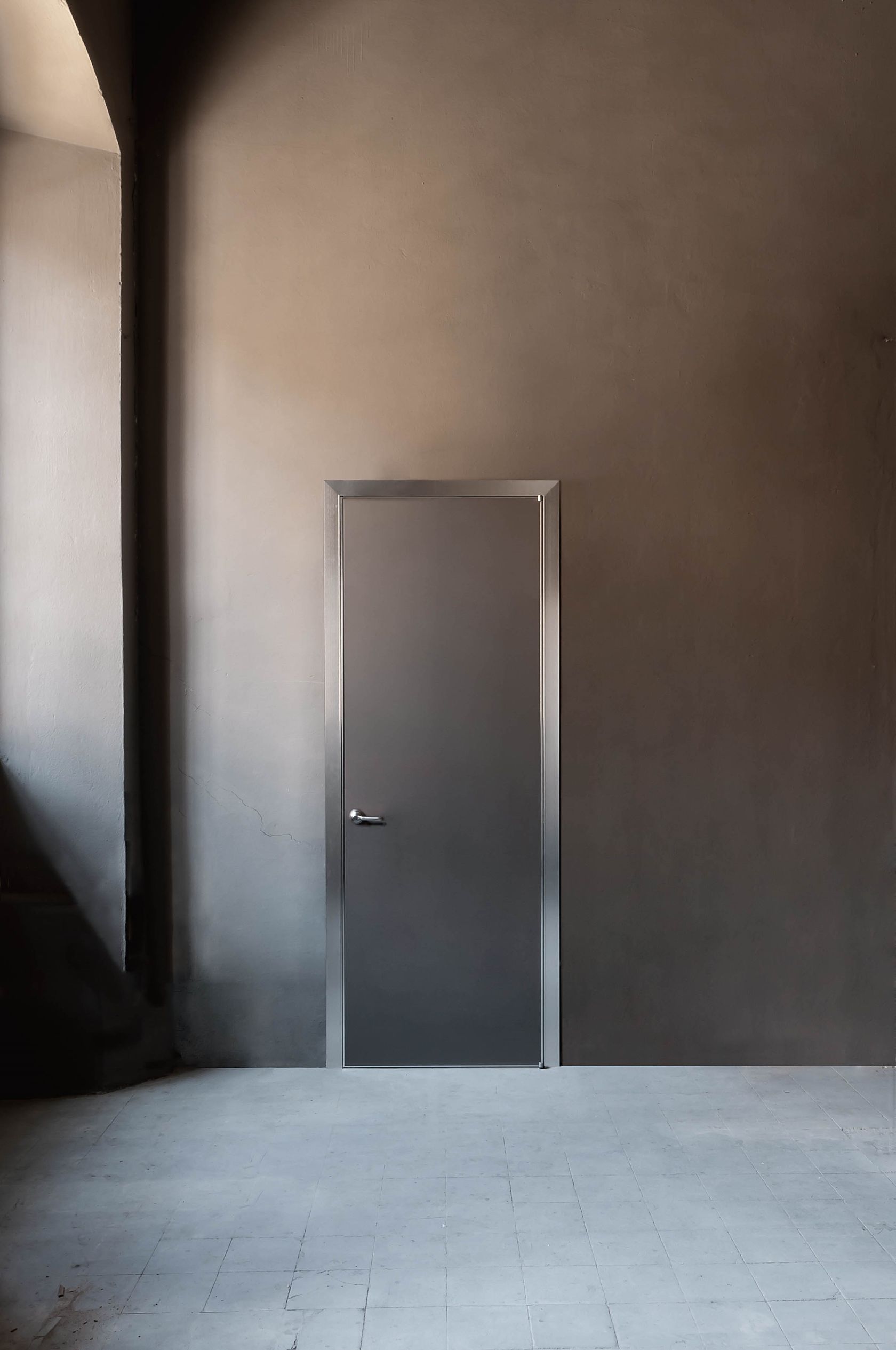 QUADRA Porta a battente in vetro By ALBED | design CRS Albed