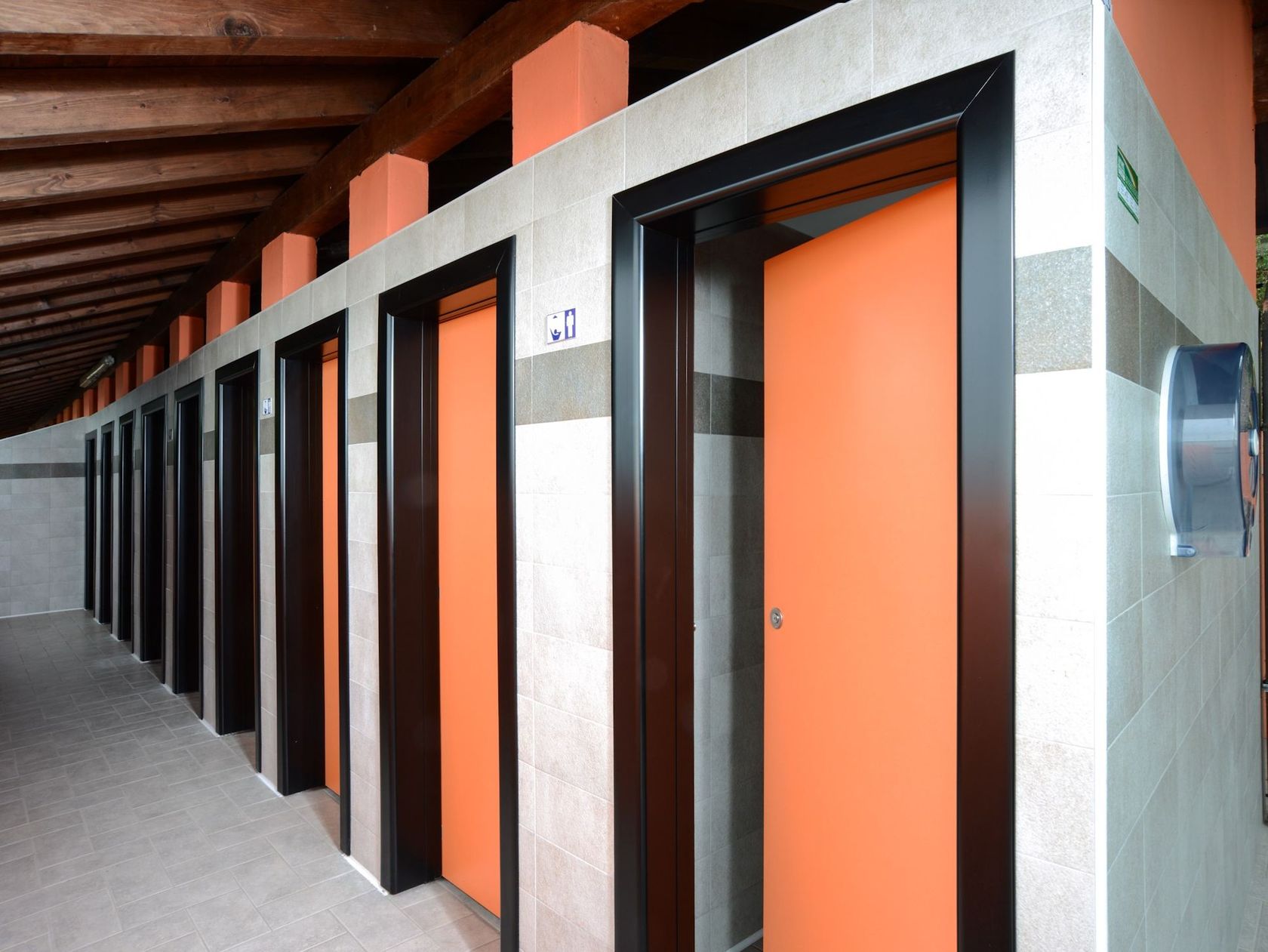 Hinged HPL door HINGED DOORS By GES Group