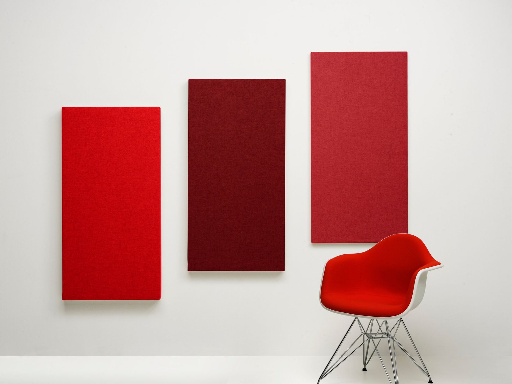 QUARTETTO Felt Acoustic wall panel By LvB Italia