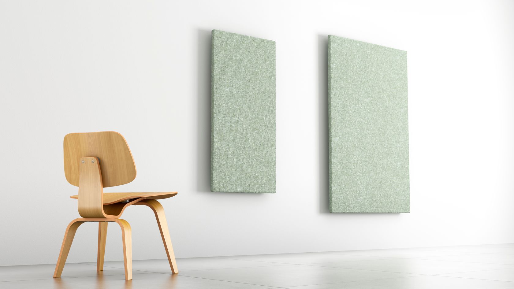 QUARTETTO Felt Acoustic wall panel By LvB Italia