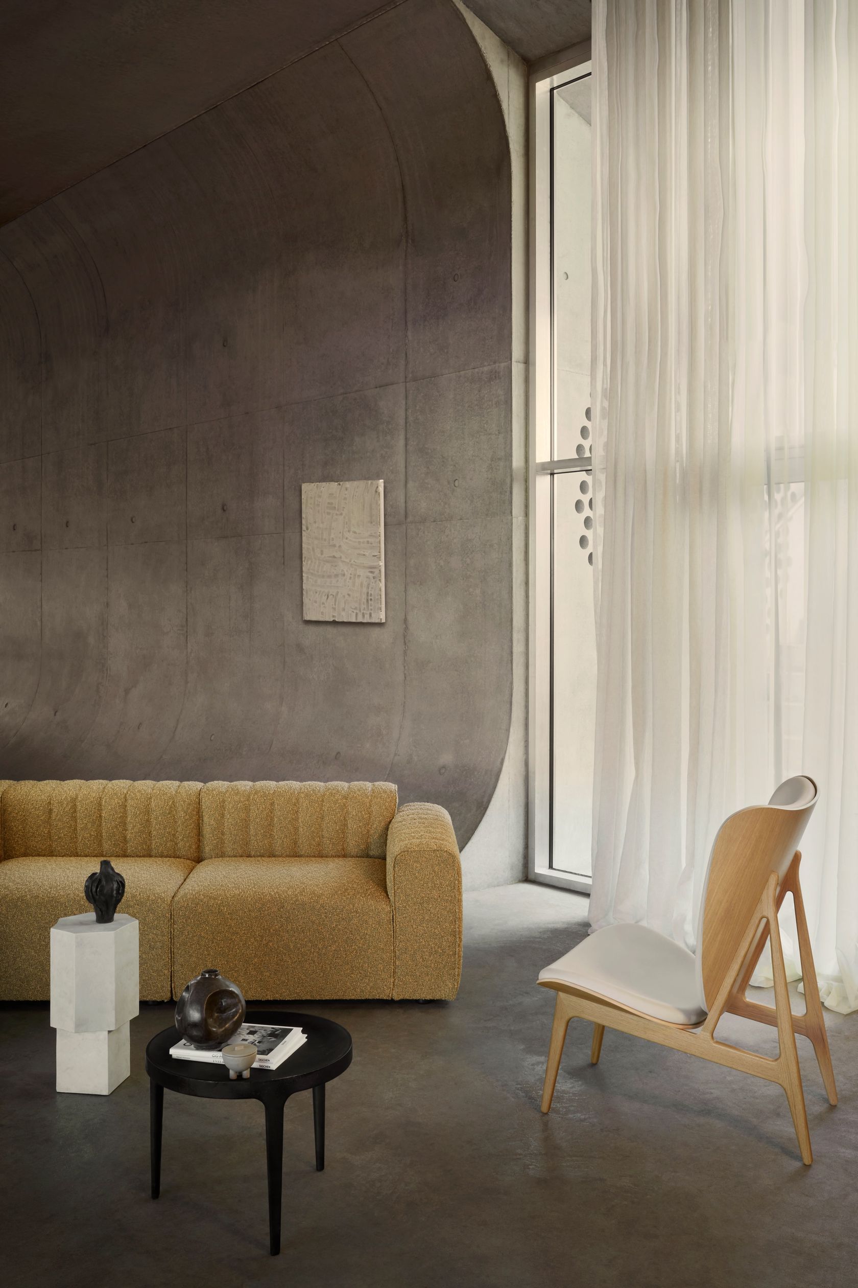 QUARTZ Concrete coffee table By NORR11