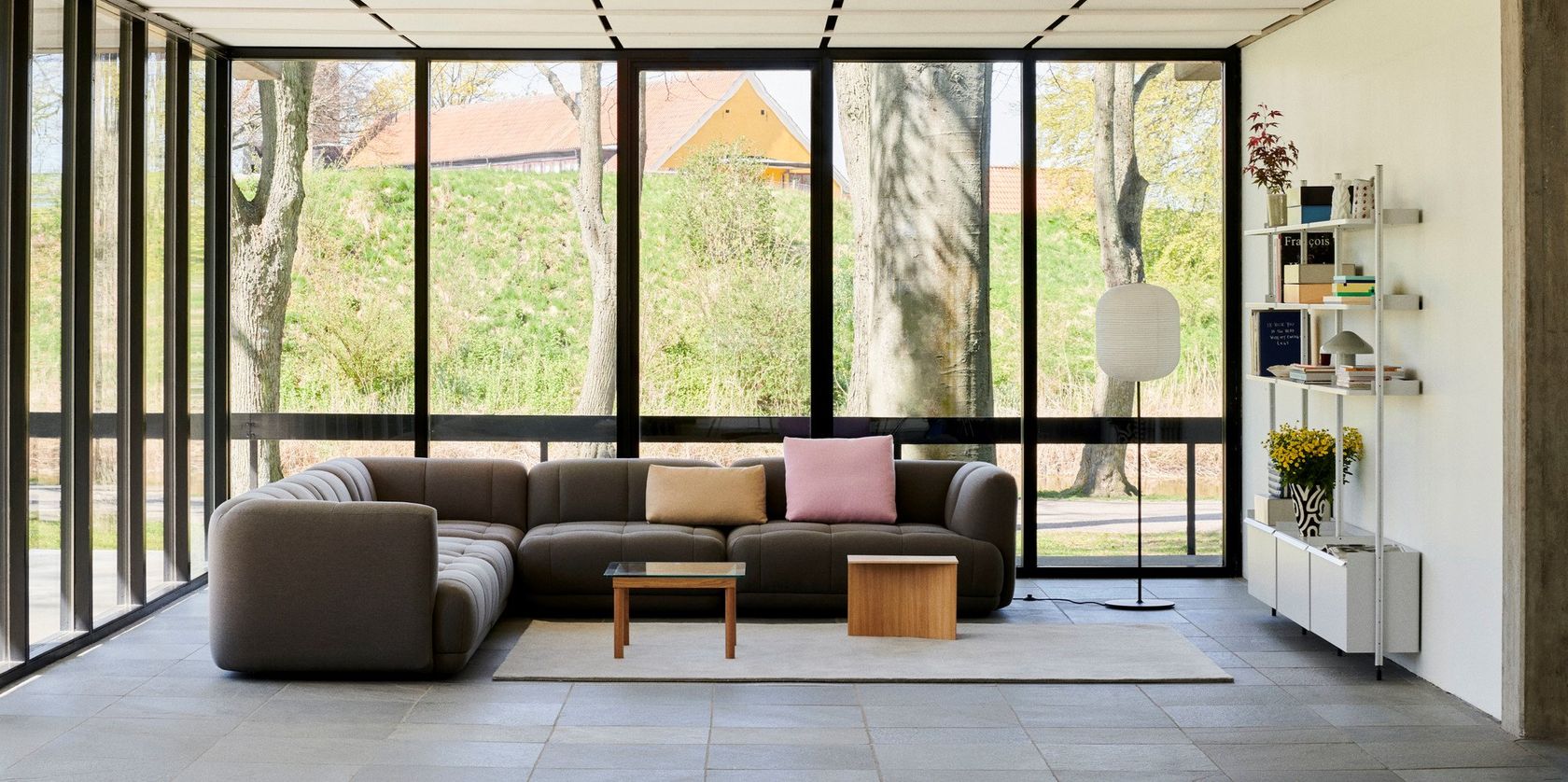 QUILTON CORNER COMBINATION 26 sofa By Hay design Doshi Levien