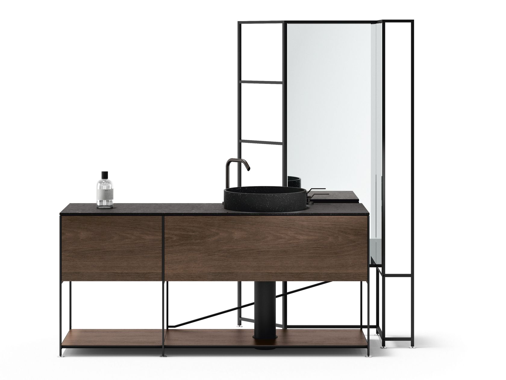R.I.G. MODULES - BATHROOM 03 Sectional vanity unit By De Padova ...