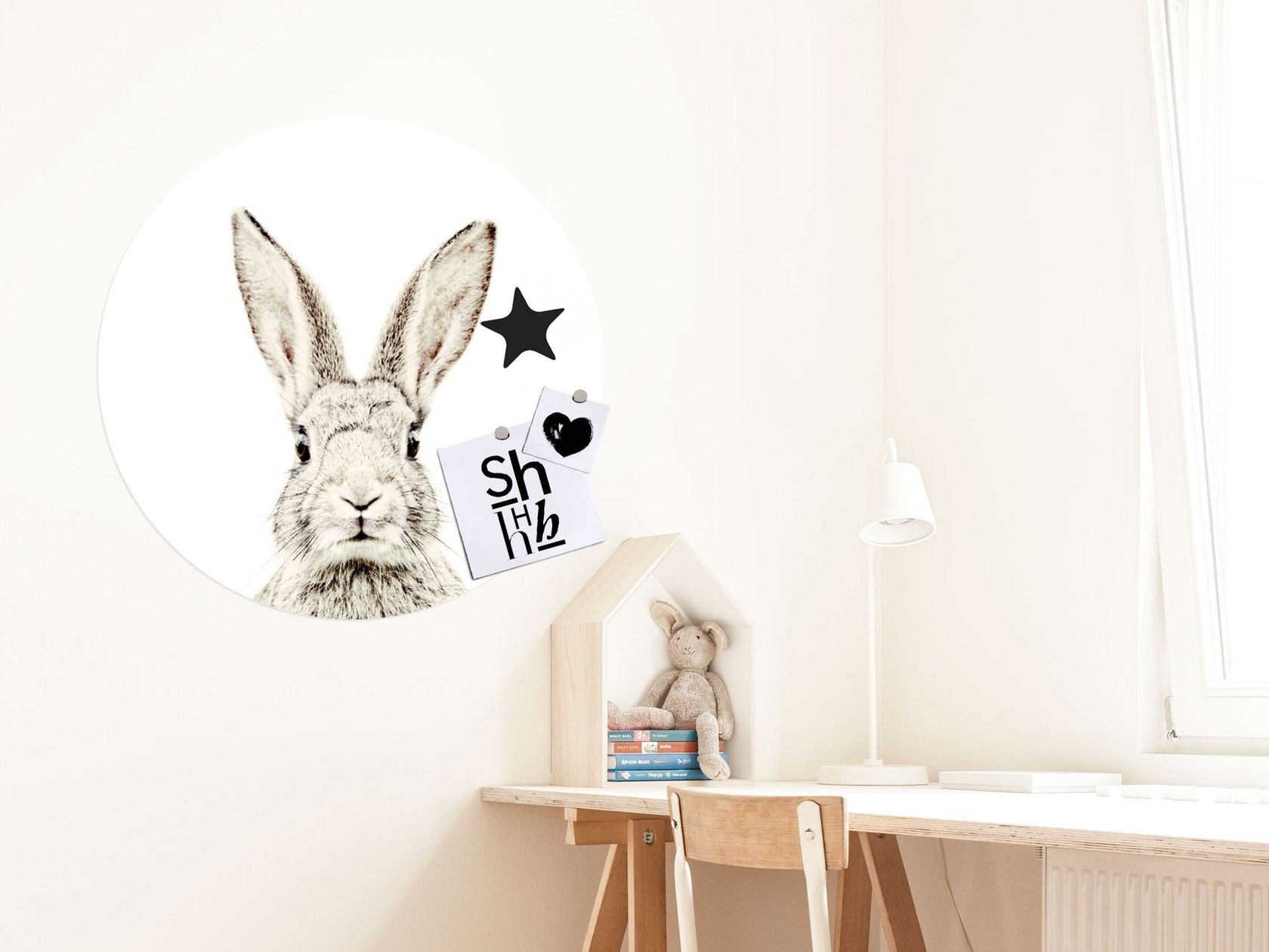 RABBIT | Wall sticker By Groovy Magnets