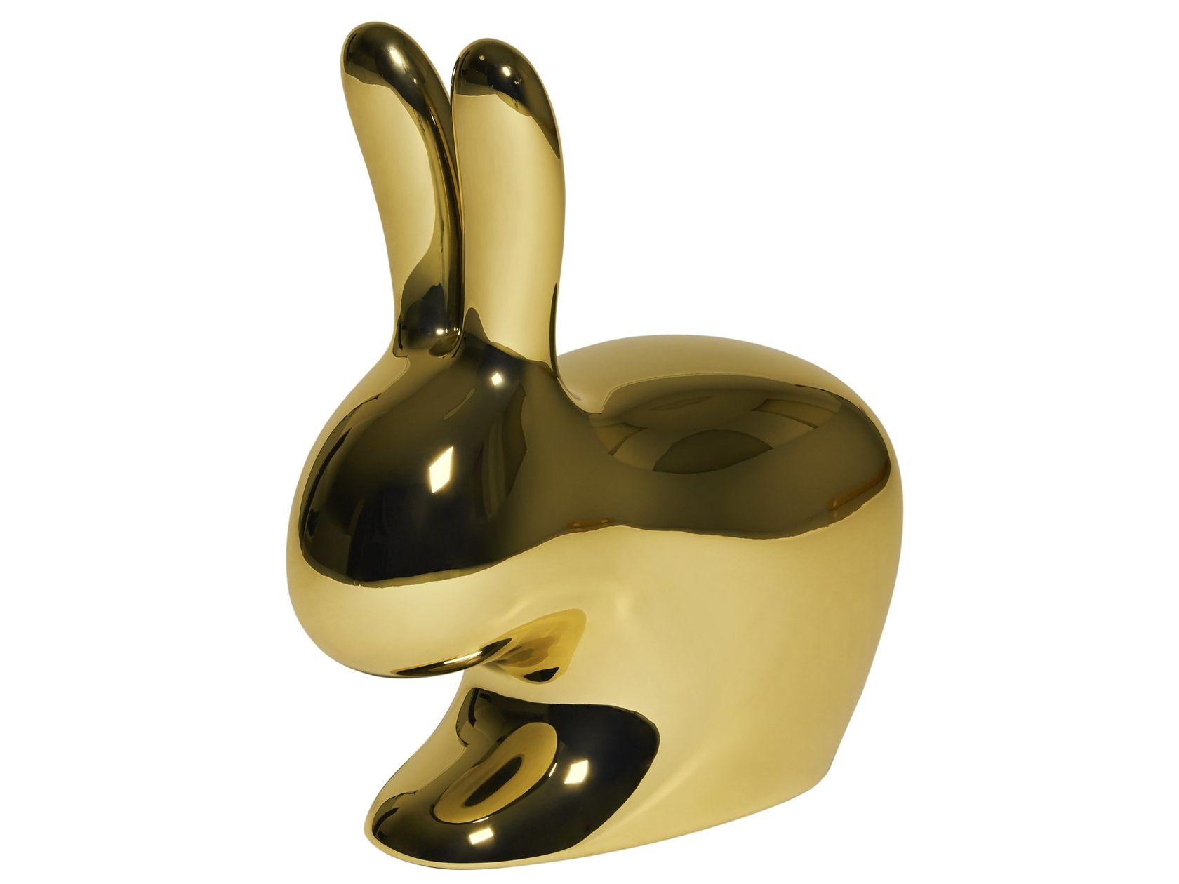 RABBIT METAL Chair By Qeeboo | design Stefano Giovannoni